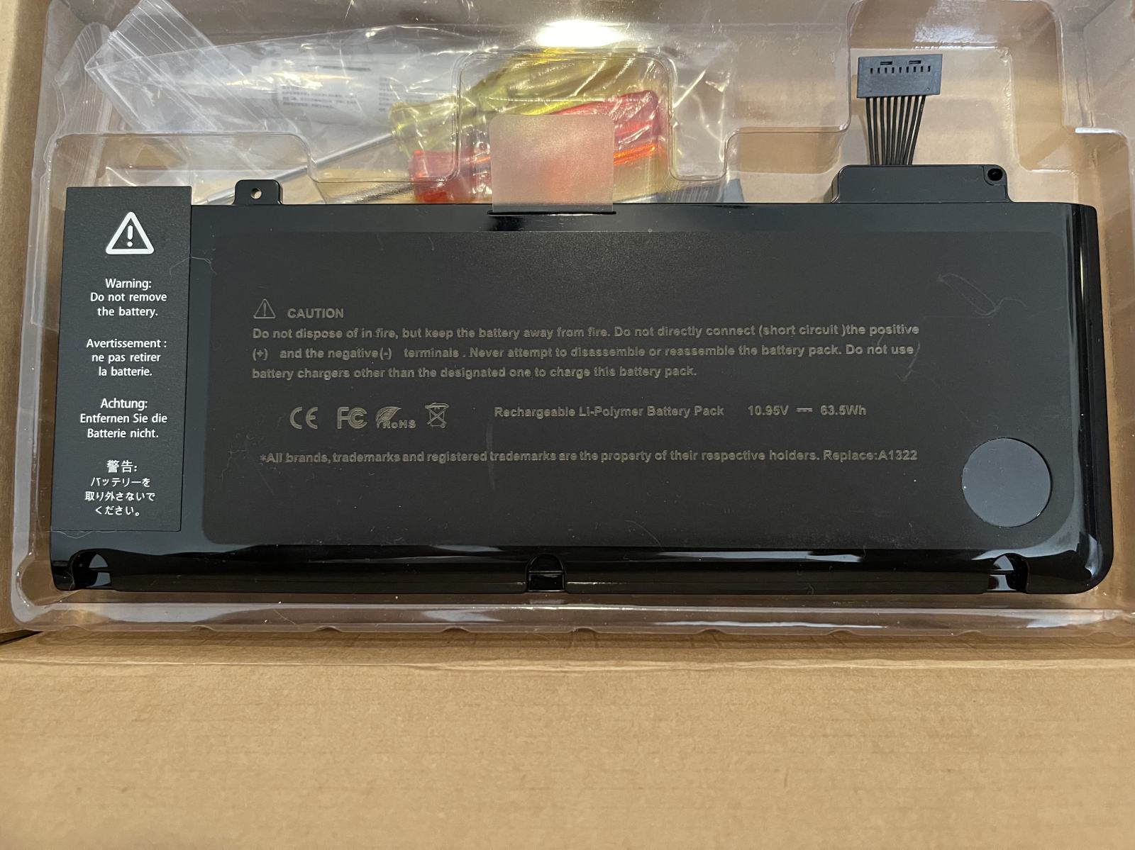 Apple Macbook Pro 13’ 2009.-2011. nova baterija A1322