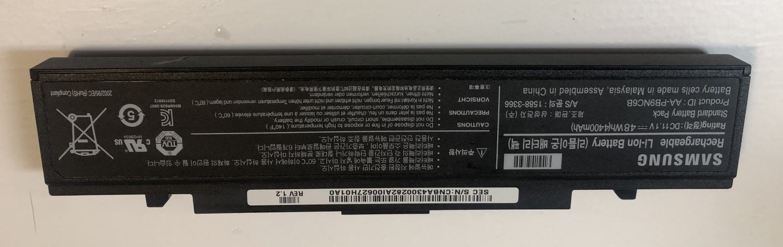 Laptop baterija Samsung original 11.1V 48Wh AA-PB9NC6B 1588-3366