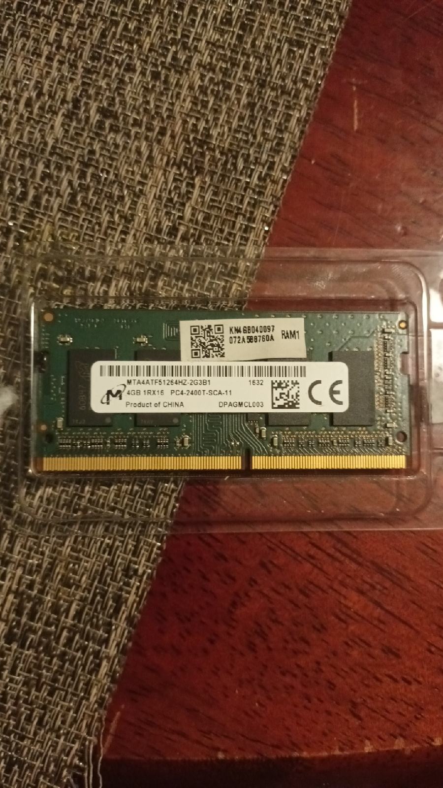 Ram za laptop Sodimm 4 gb ddr4