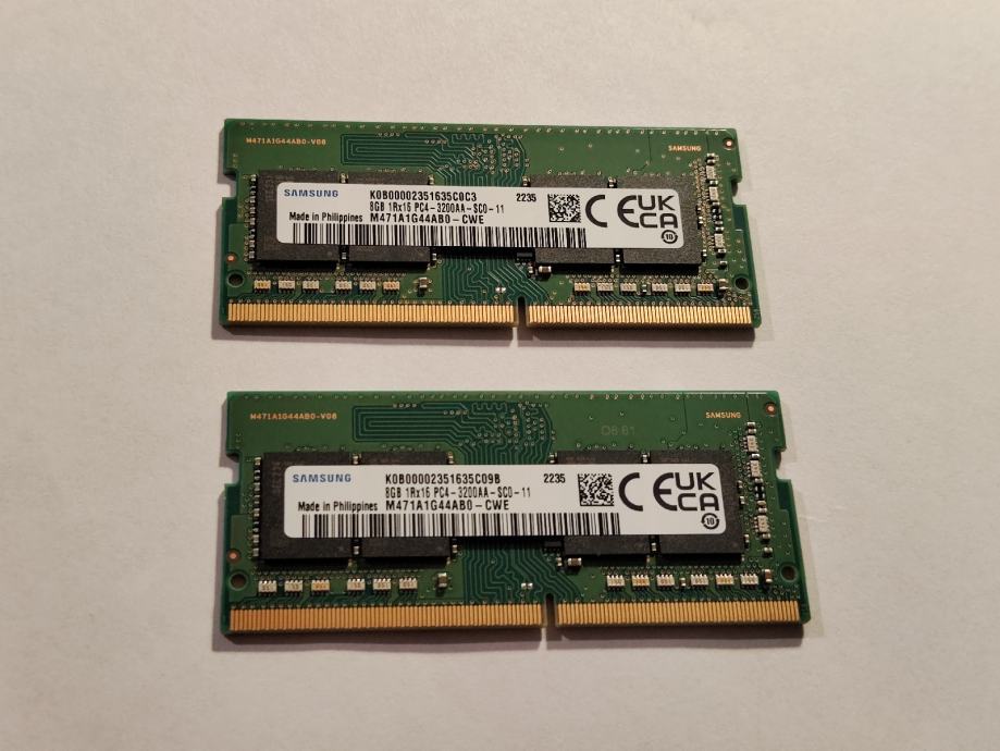 Samsung DRAM 16GB DDR4 (2X8GB)