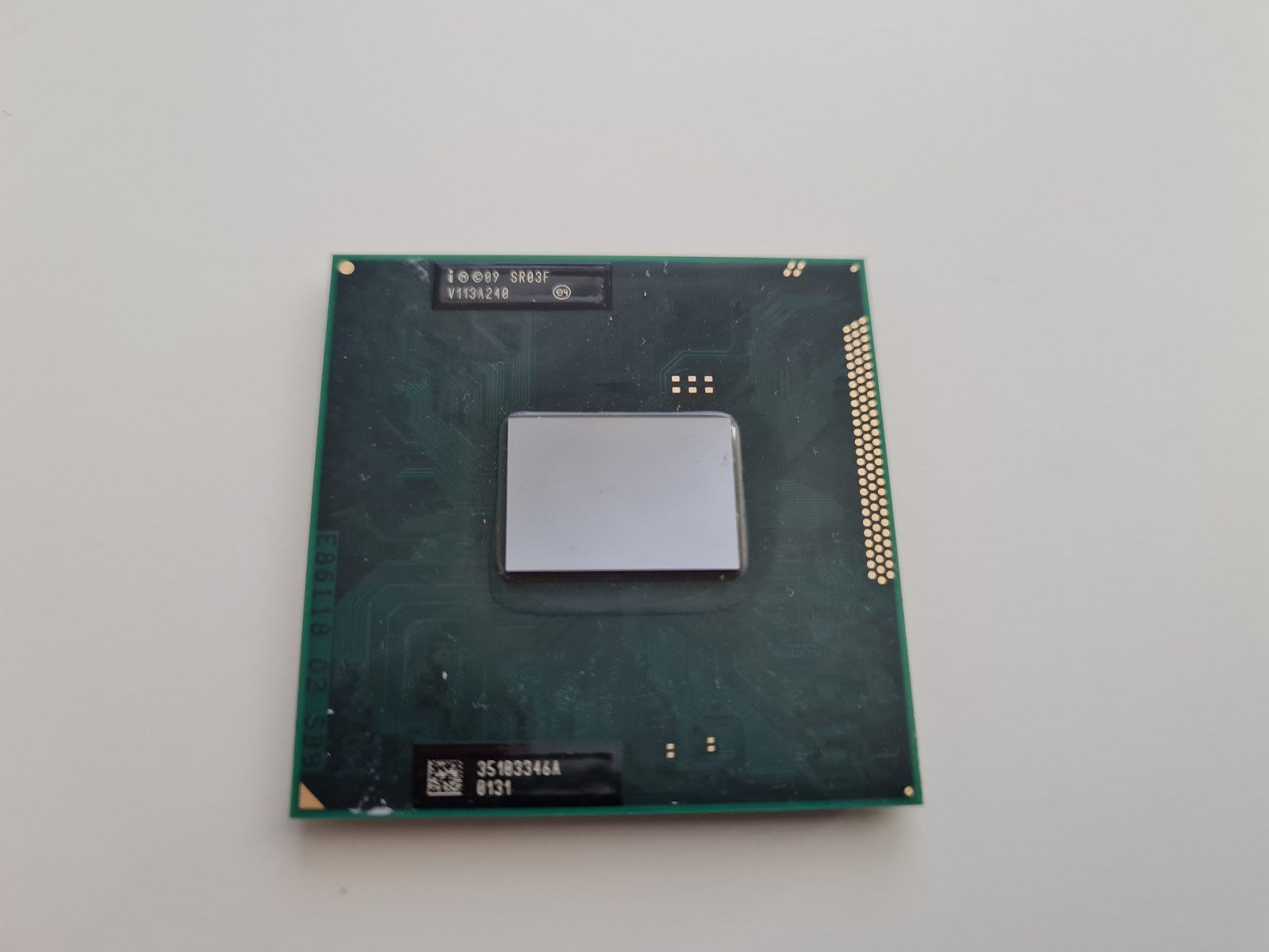 Intel Core i7-2620M SR03F 2,70 GHz PGA988 - Račun / R1 / PDV