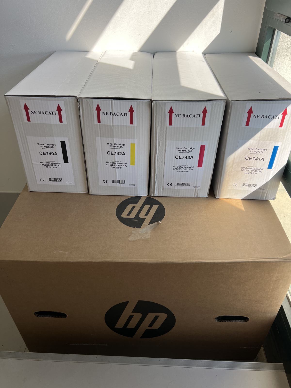 HP Color LaserJet Pro CP5225n A3 / LAN Colour + Set Tonera C,M,Y,K