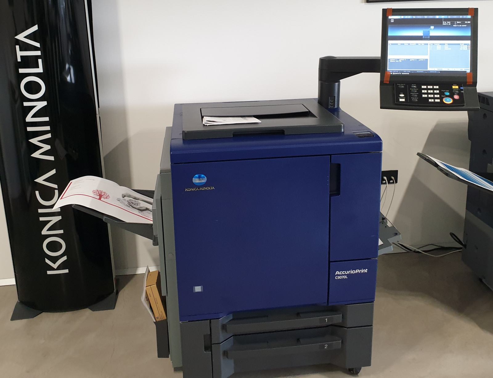 KONICA MINOLTA AccurioPRESS C3070 L digitalni tisak