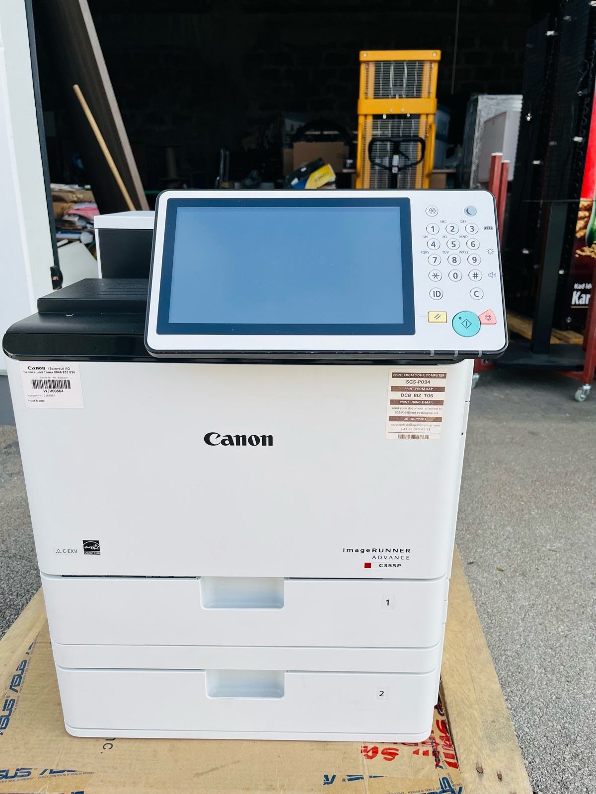 Printer Canon C355P, demo color laser