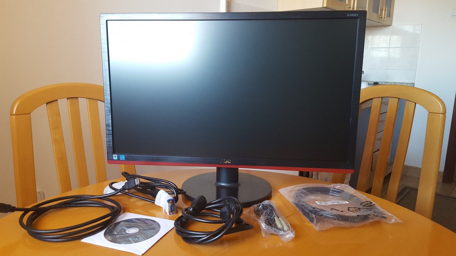 AOC G2460VQ6 LED gaming monitor, 24 Full HD, 75 Hz, 1ms