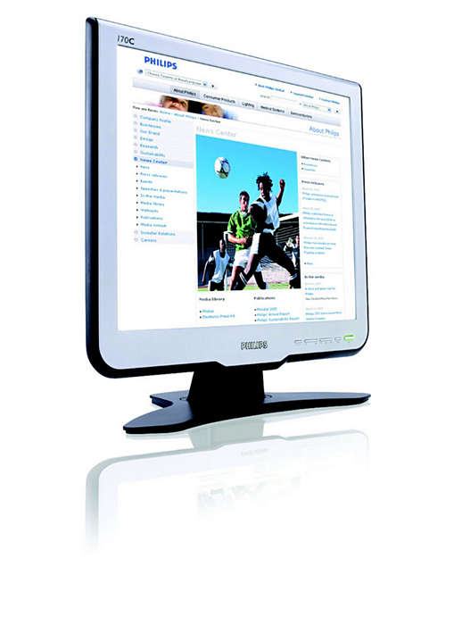 Philips 170C - LCD monitor - 17 ispravan