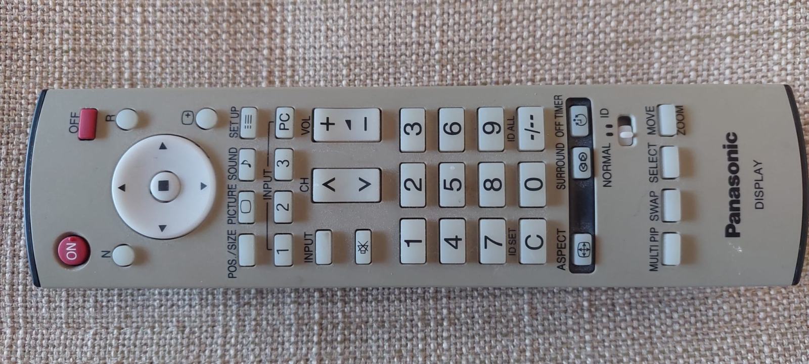 Panasonic daljinski za plazma tv