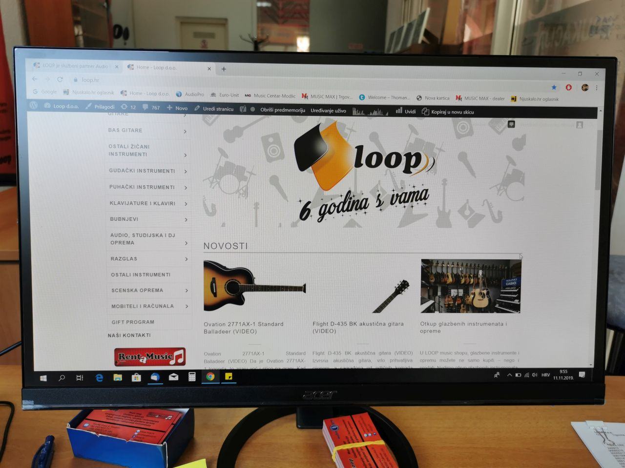 Acer R231 LED monitor 23 FULL HD