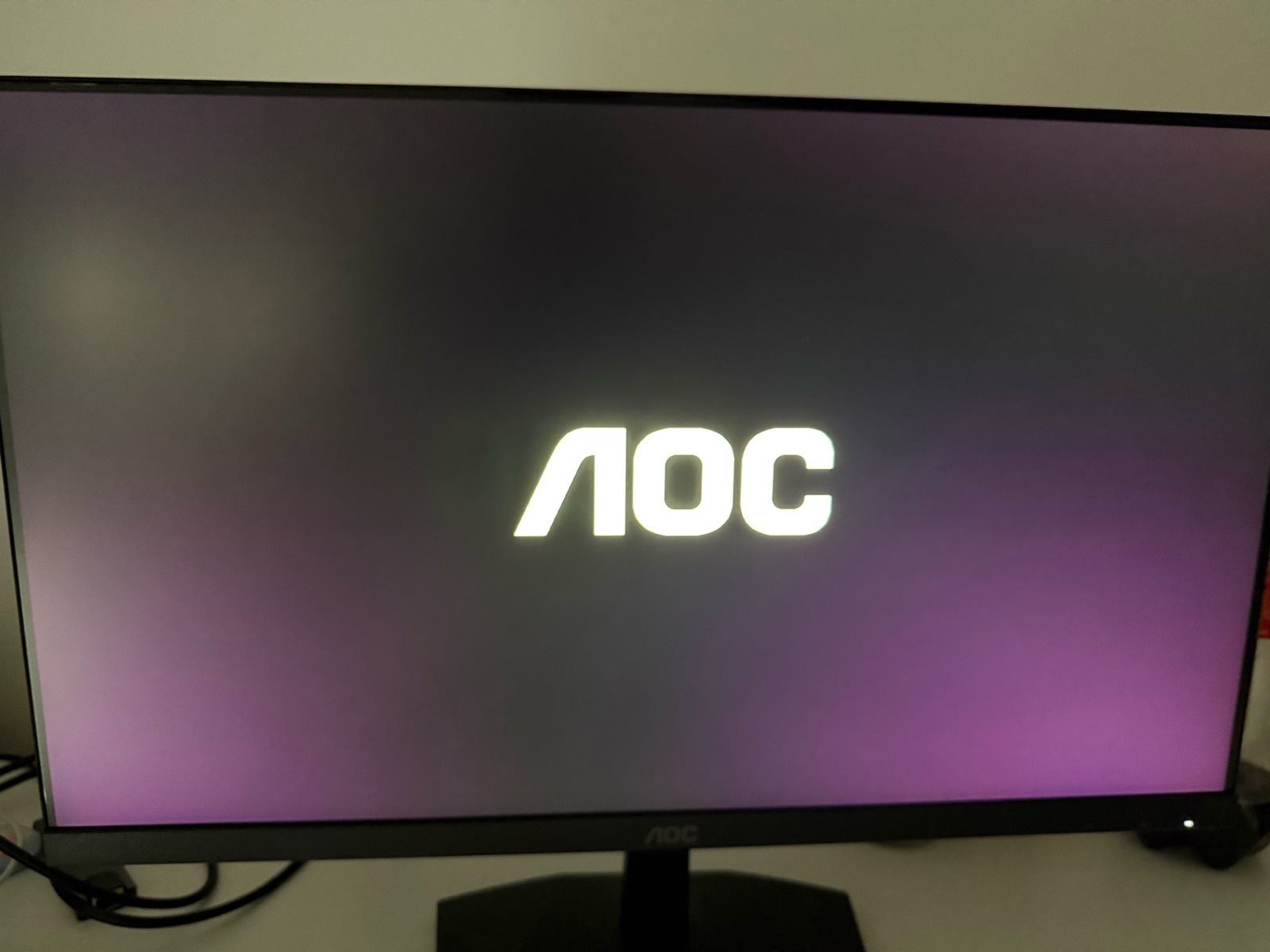 AOC gaming monitor