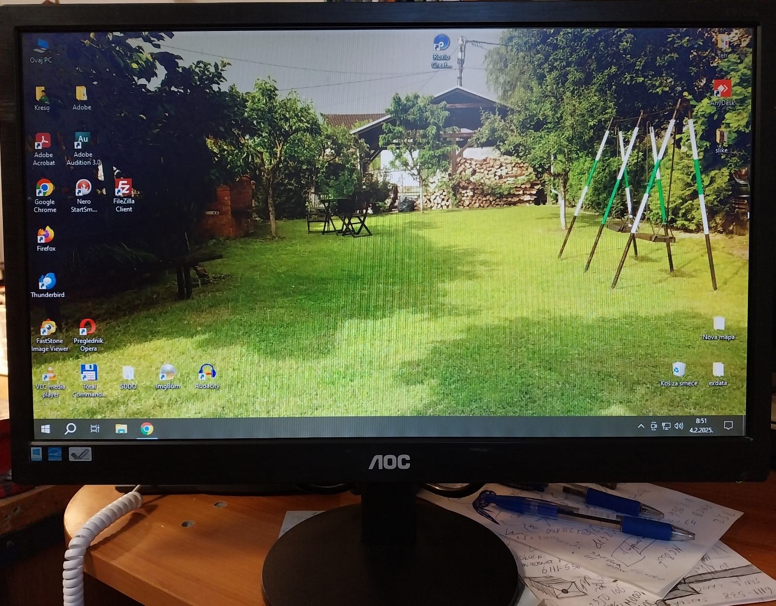 AOC monitor 185LM00019