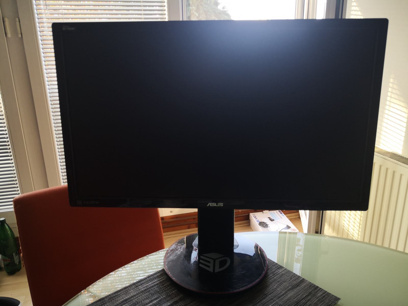 ASUS VG248QE Gaming Monitor - 24 FHD (1920x1080) , 1ms, 144Hz