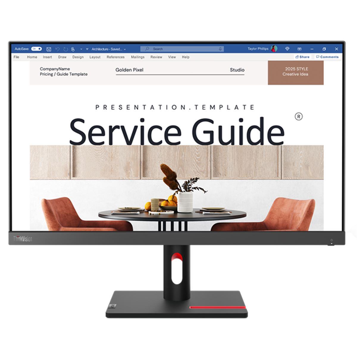 Monitor Lenovo S24i-30 23,8 FHD IPS 100Hz