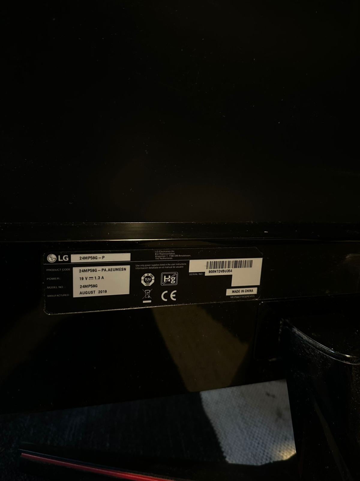 Monitor LG 24MP59G 24