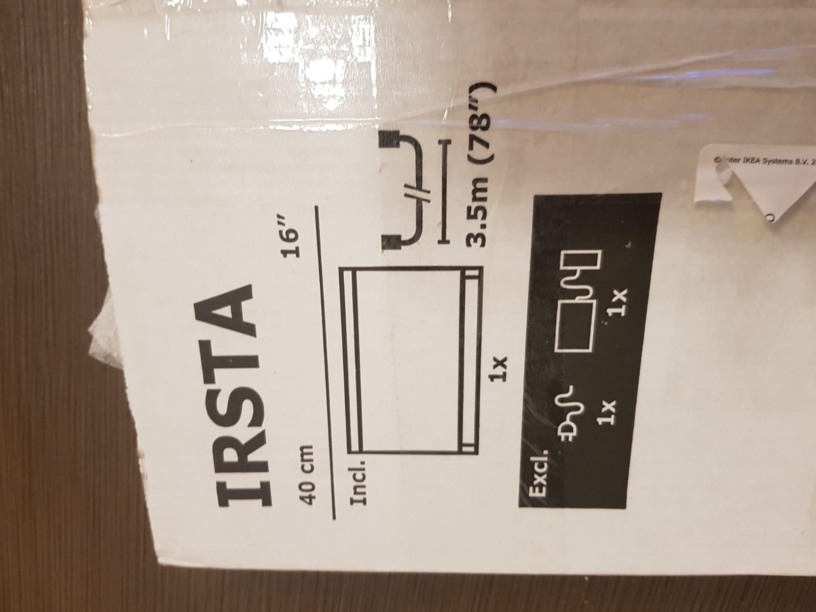 IKEA IRSTA 40cm i 60 cm rasvjeta