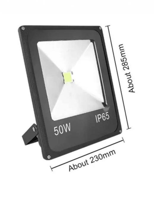 Led reflektor 50w / 12v slim