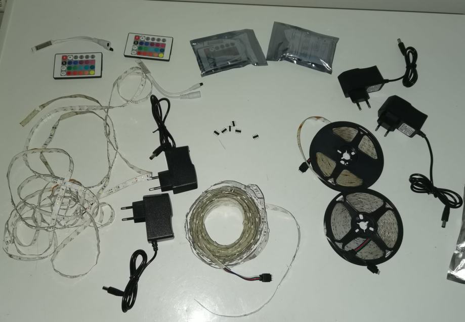 SET LED TRAKA 25 METARA RGB 5050 I 2835 LED SET