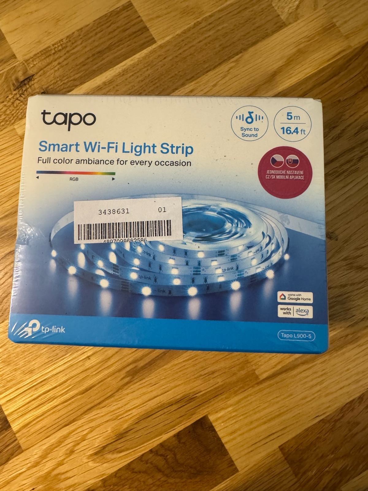 Tapo L900-5 led rgb pametna traka, 5m