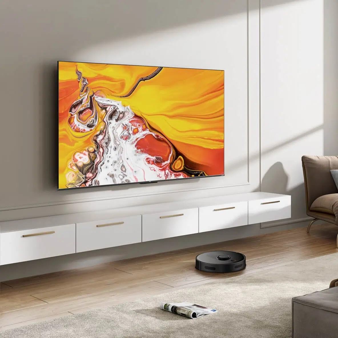 55C635 TCL 4K QLED TV with Google TV and Game Master 55