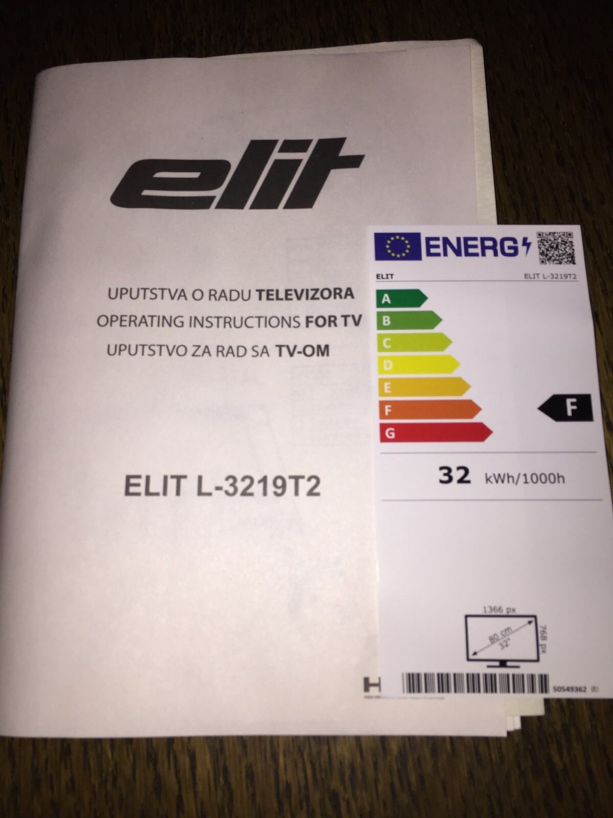 NOVI ELIT TV 80 cm 32 inča.