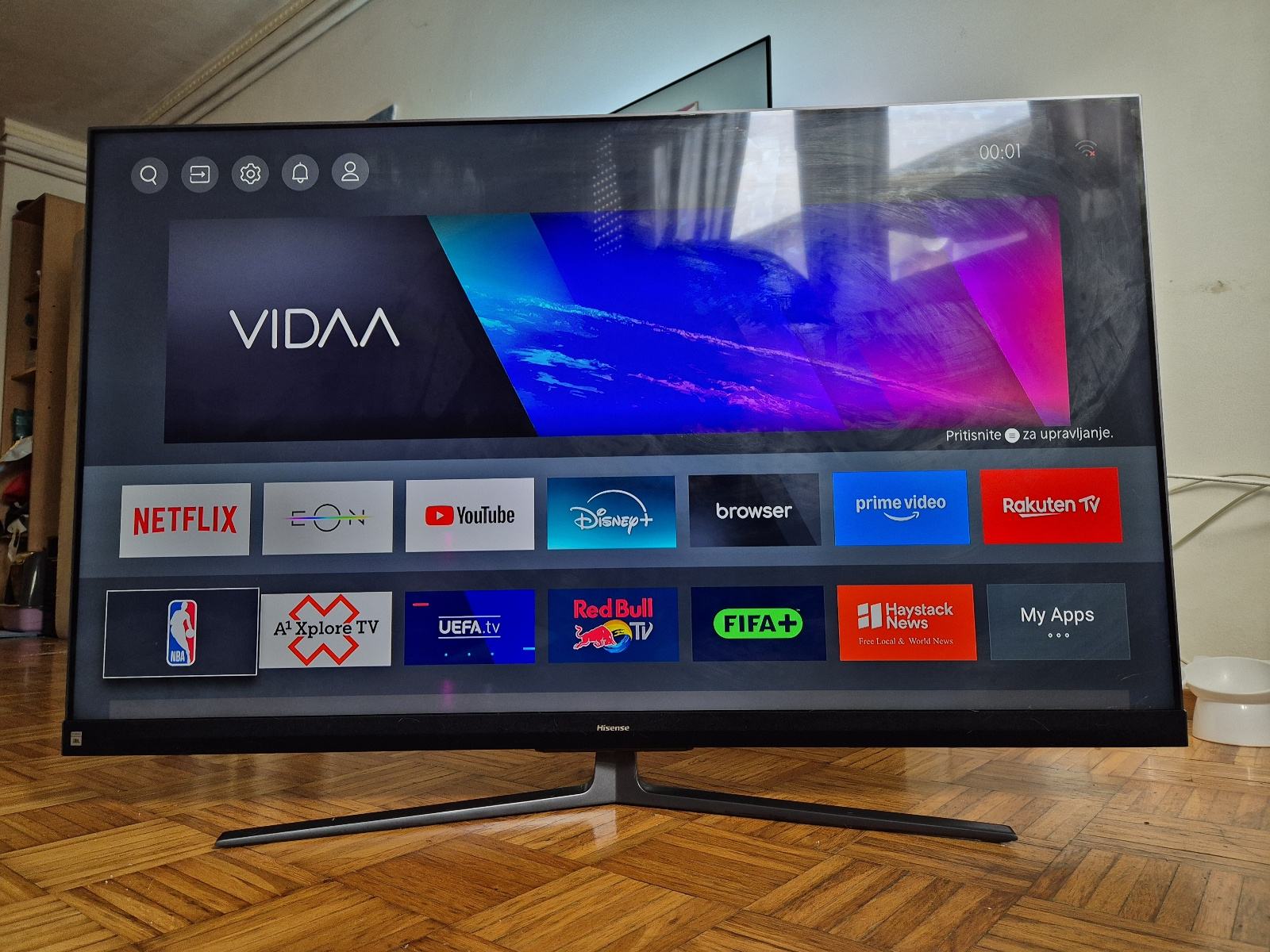 Hisense 4K UHD 60Hz TV 55