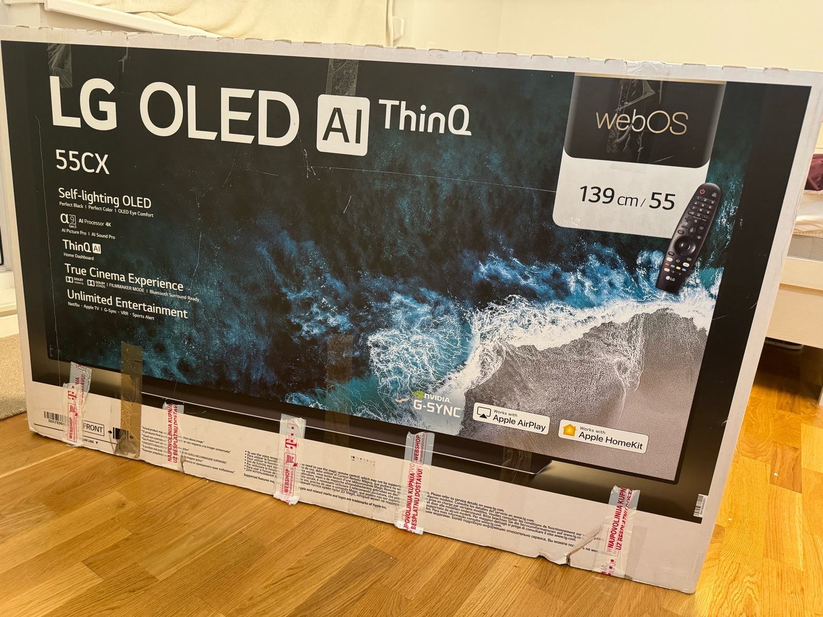 LG CX55 OLED 55 Televizija TV 139cm 55”