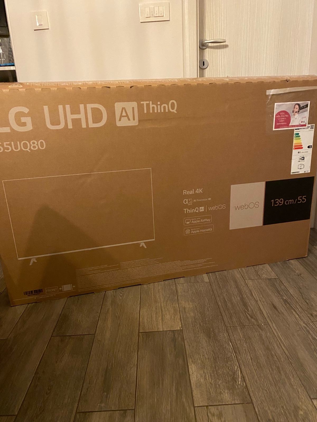 LG UHD TV 55UQ80 *NOVO*