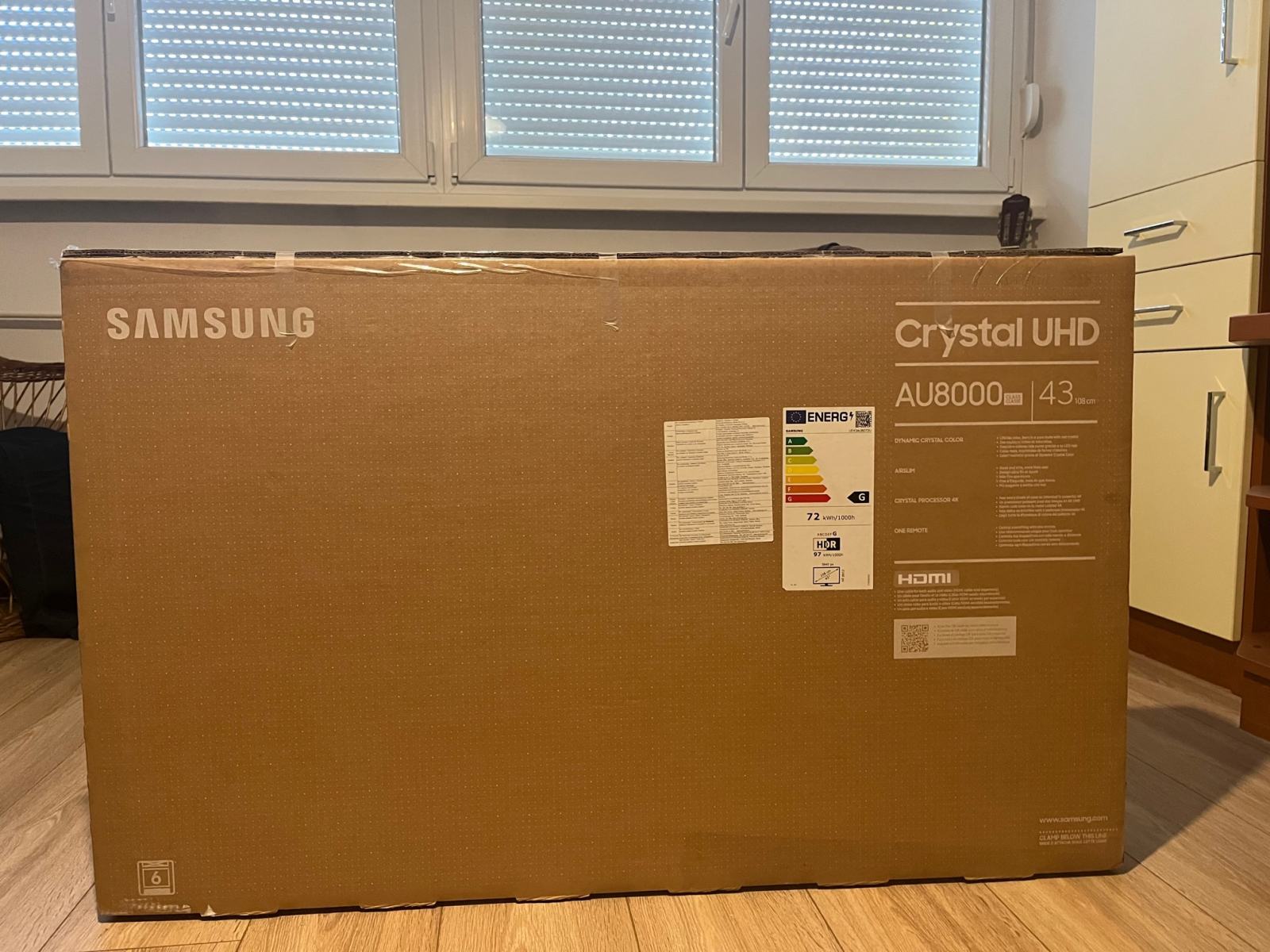 Samsung 43 AU8000 Crystal UHD 4K Smart