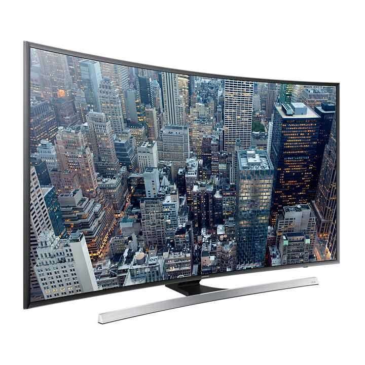 Samsung curved TV, 55JU7502 – 55” 4K, 3D, dual DVB-T2 tuner, Smart TV