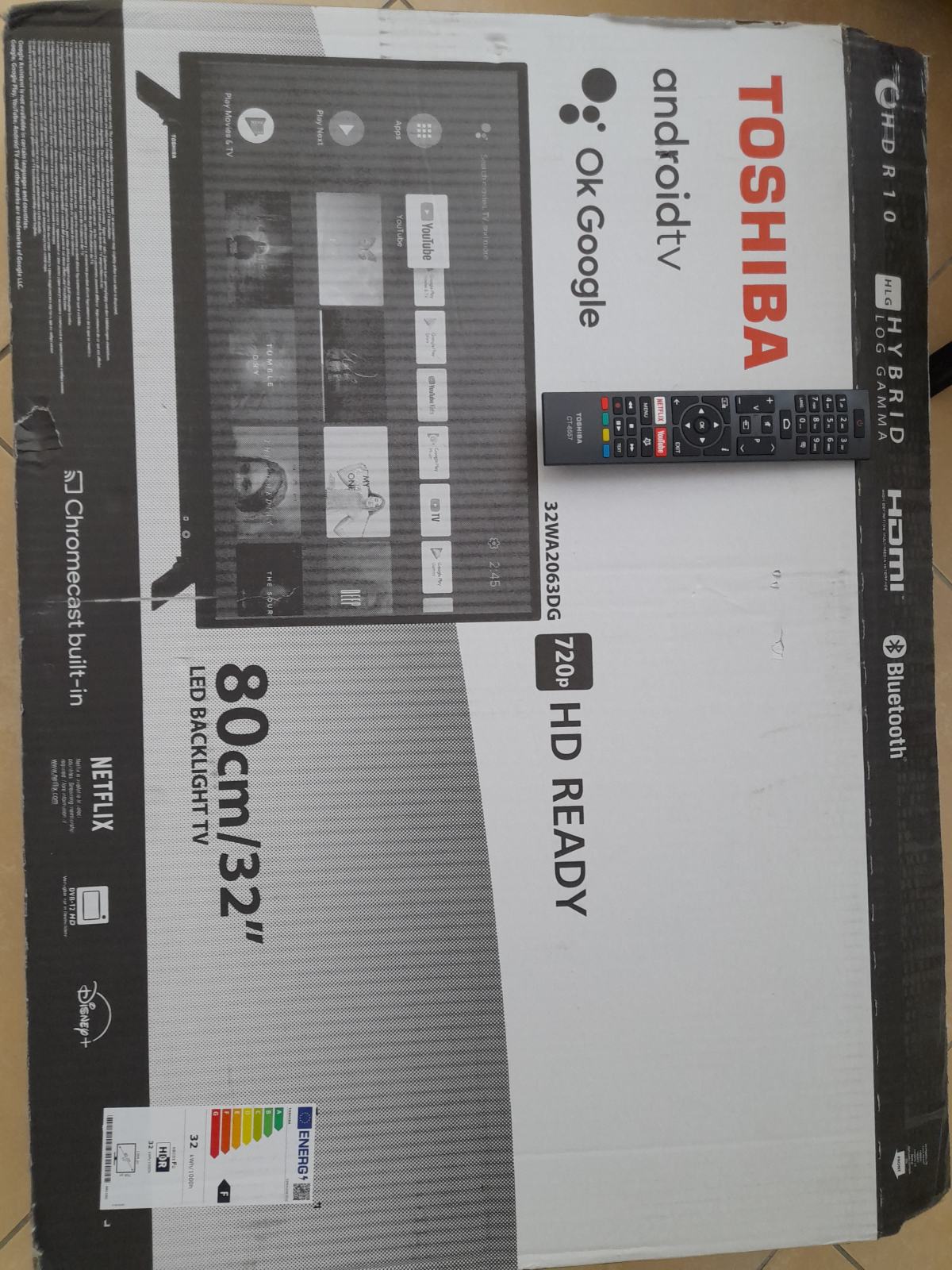 TOSHIBA ANDROID TV-NOVO