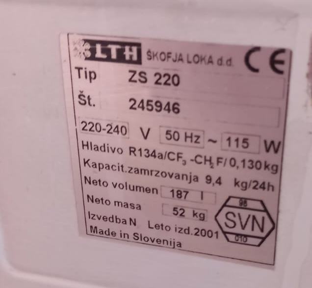 ZAMRZIVAČ / LEDENICA / ŠKRINJA