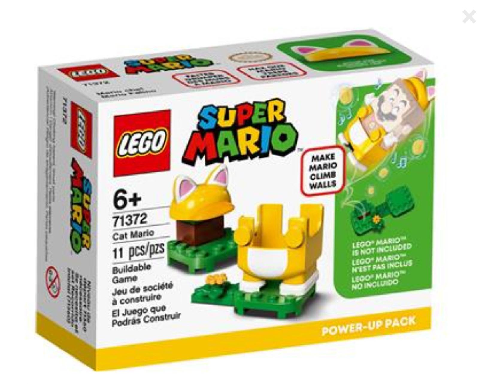 71372 Cat Mario Power-Up Pack! Novo!