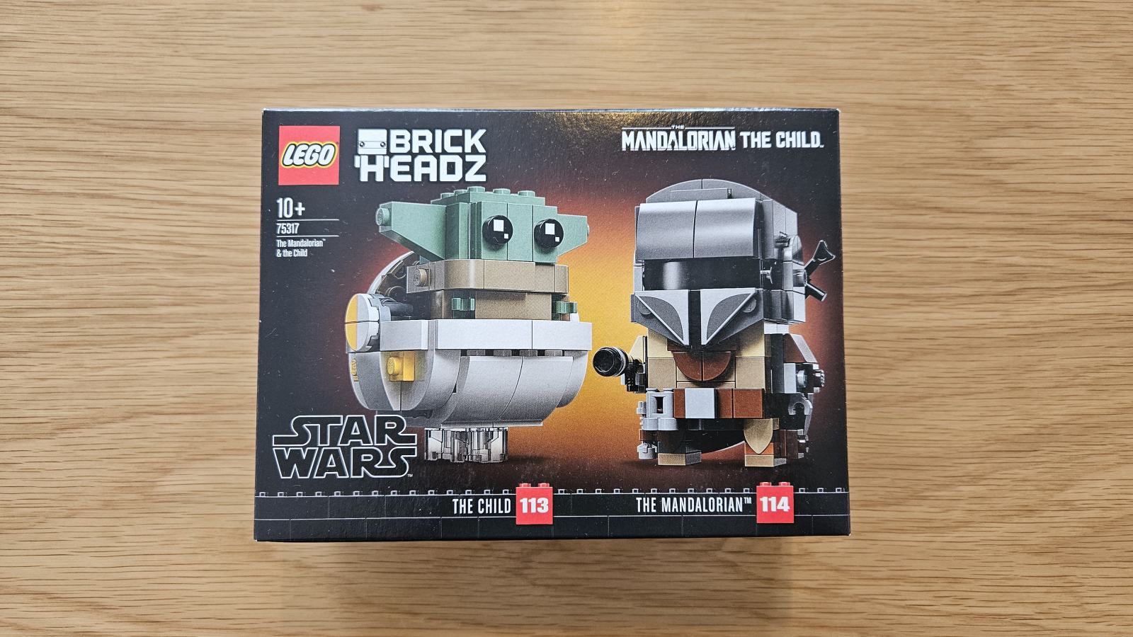 75317 The Mandalorian & The Child (BrickHeadz) Lego set - NE OTVORENO!