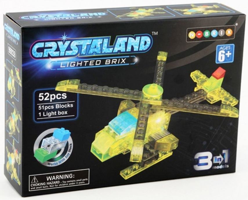 Crystaland kockice za slaganje koje svijetle