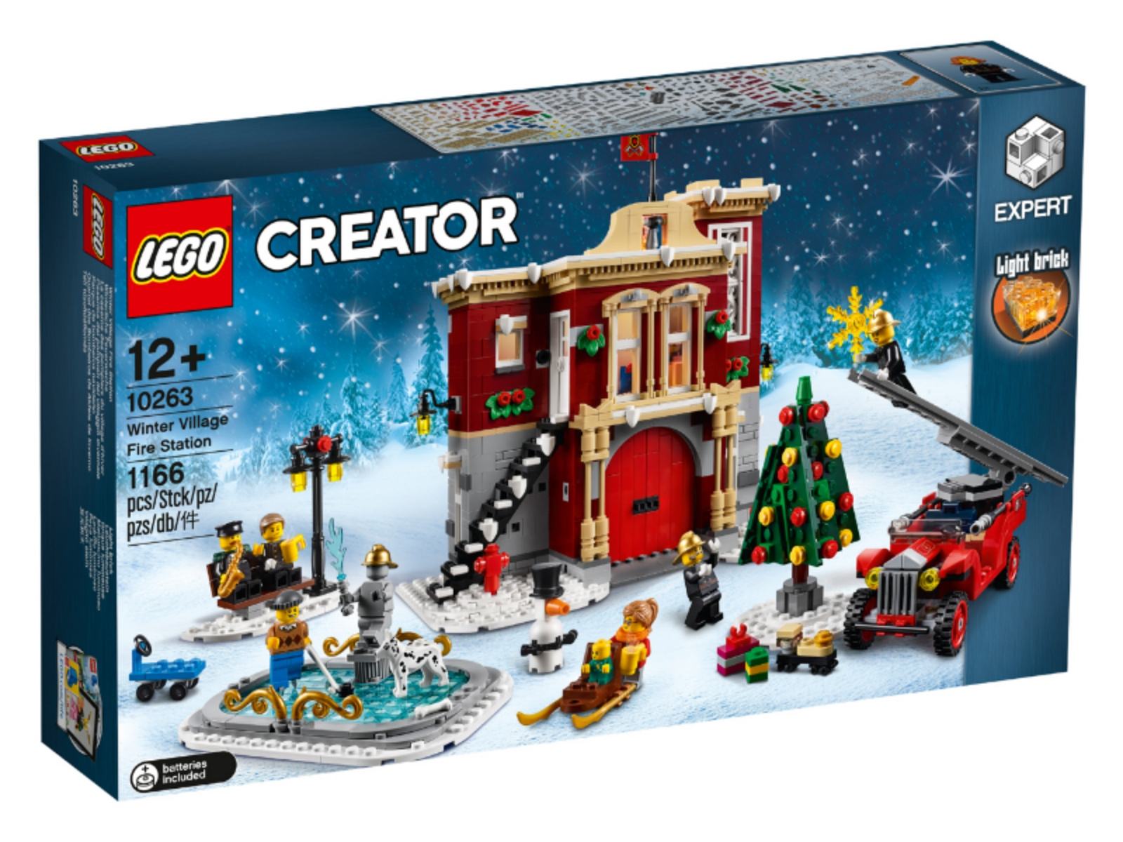 Lego 10263 Lego Winter Village Fire Station **novo neotvoreno**