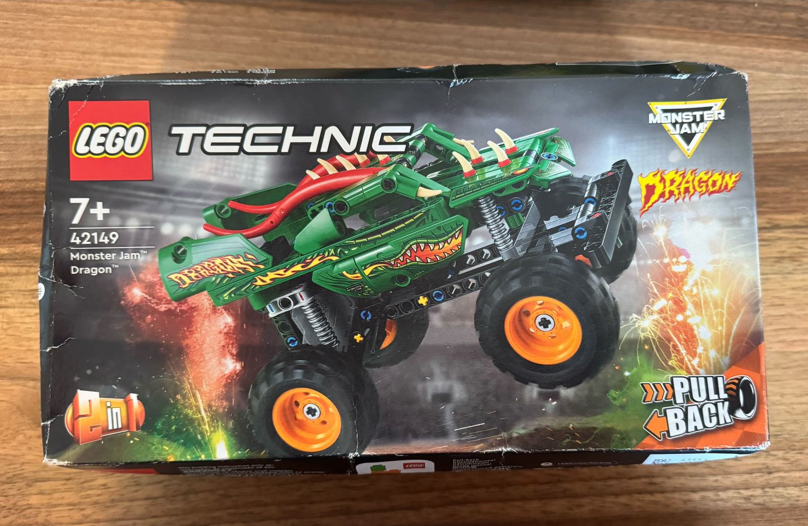 Lego 42149 Monster Jam Dragon