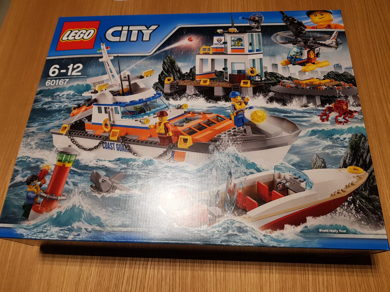 Lego 60167 Coast guard, NEOTVORENO