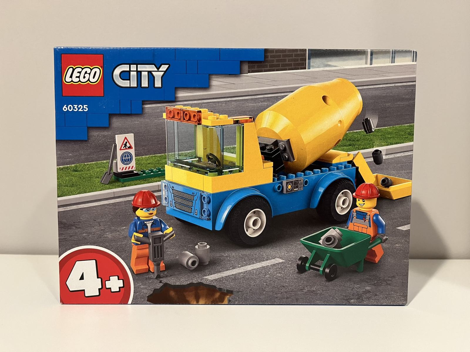 Lego 60325 - Cement Mixer Truck (novo)