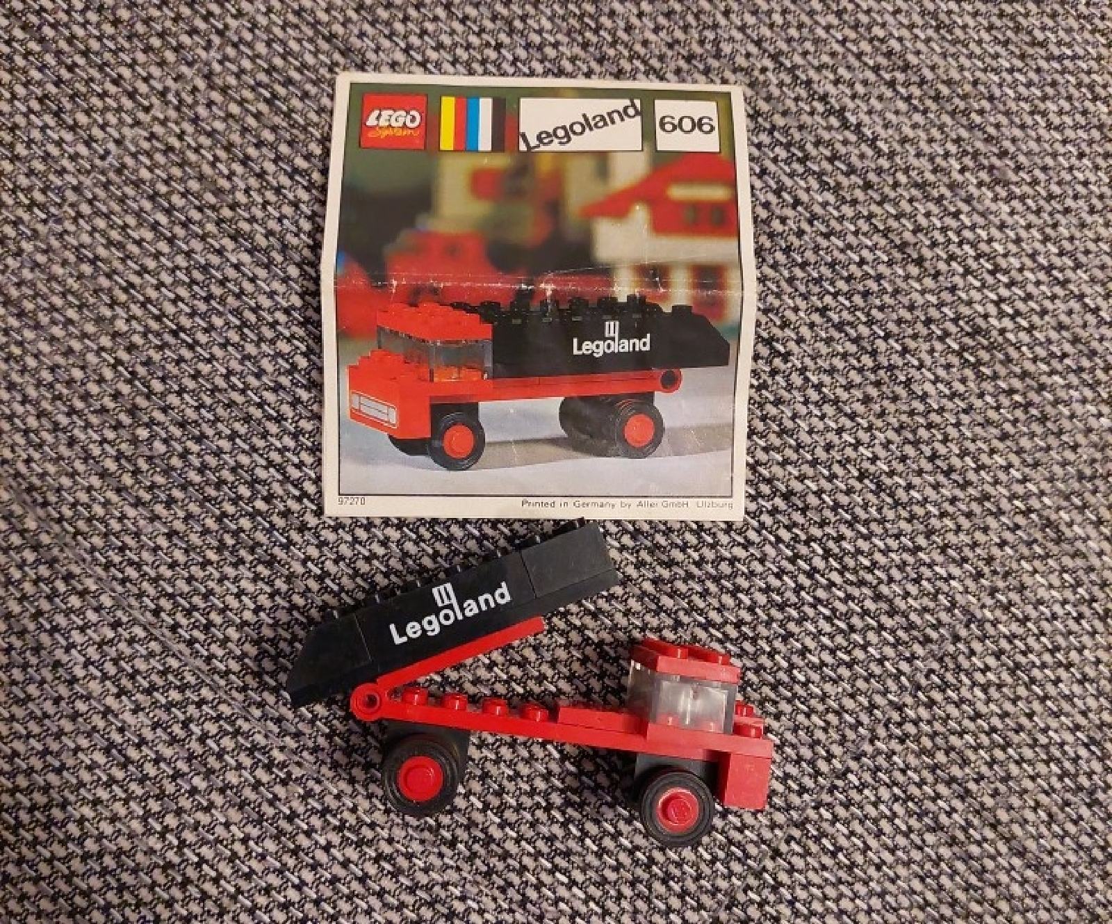 lego 606 tipper lorry