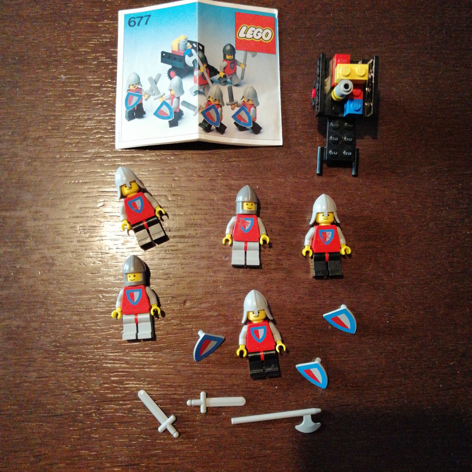 Lego 677 Knights procession