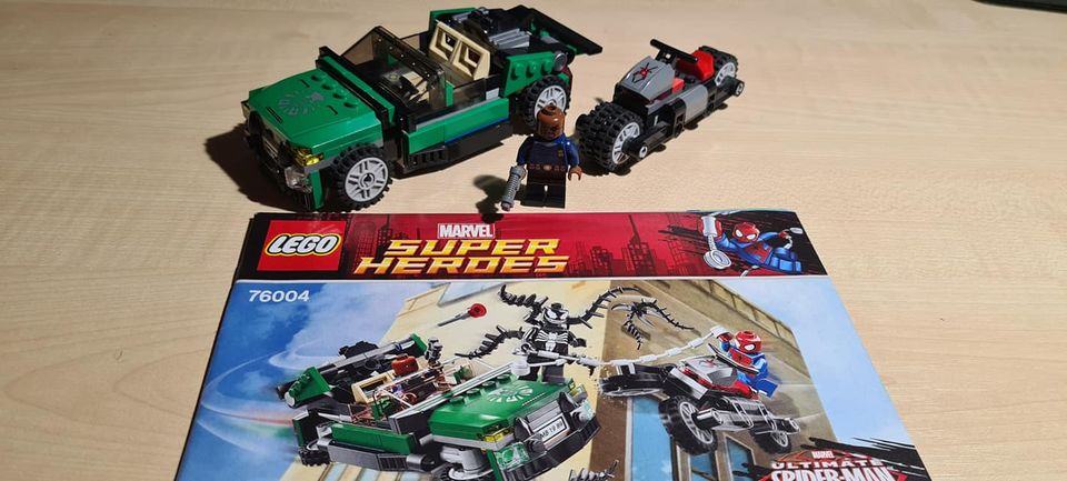 Lego 76004 Spiderman Spider Cycle Chase