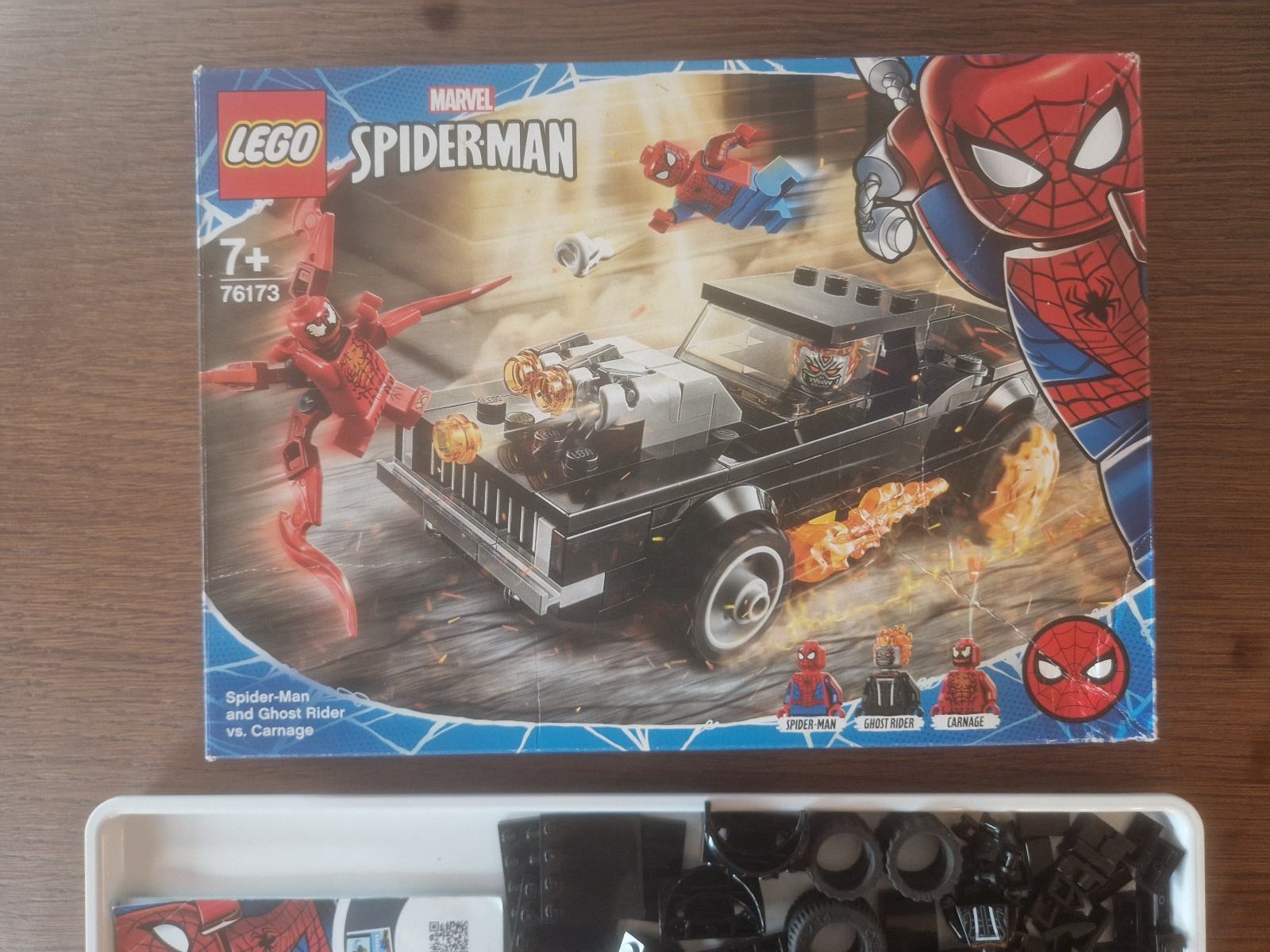LEGO MARVEL 76173 Spider-Man and Ghost Rider vs. Carnage