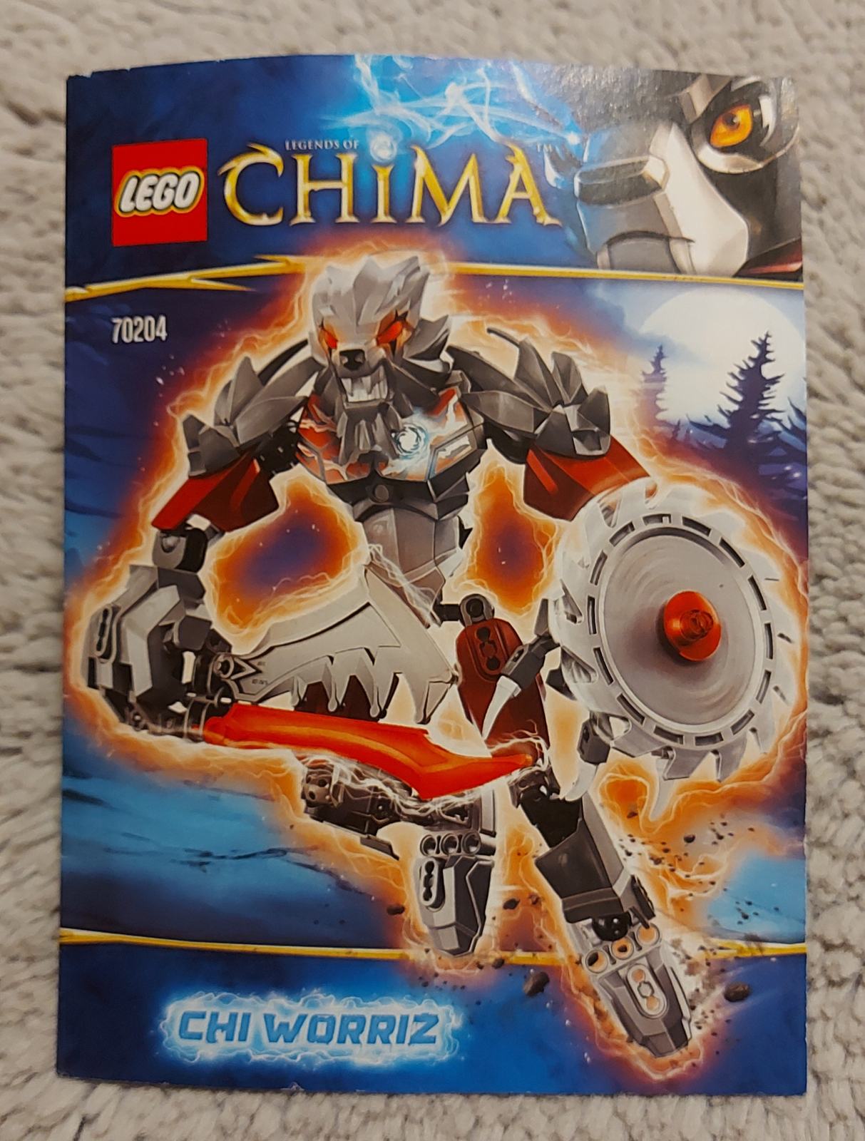 Lego Chima Chi Worriz, 70204