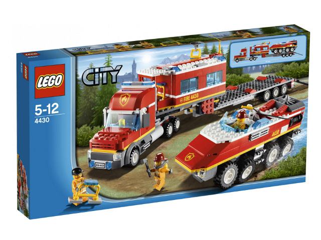Lego City, Fire Transporter, 4430