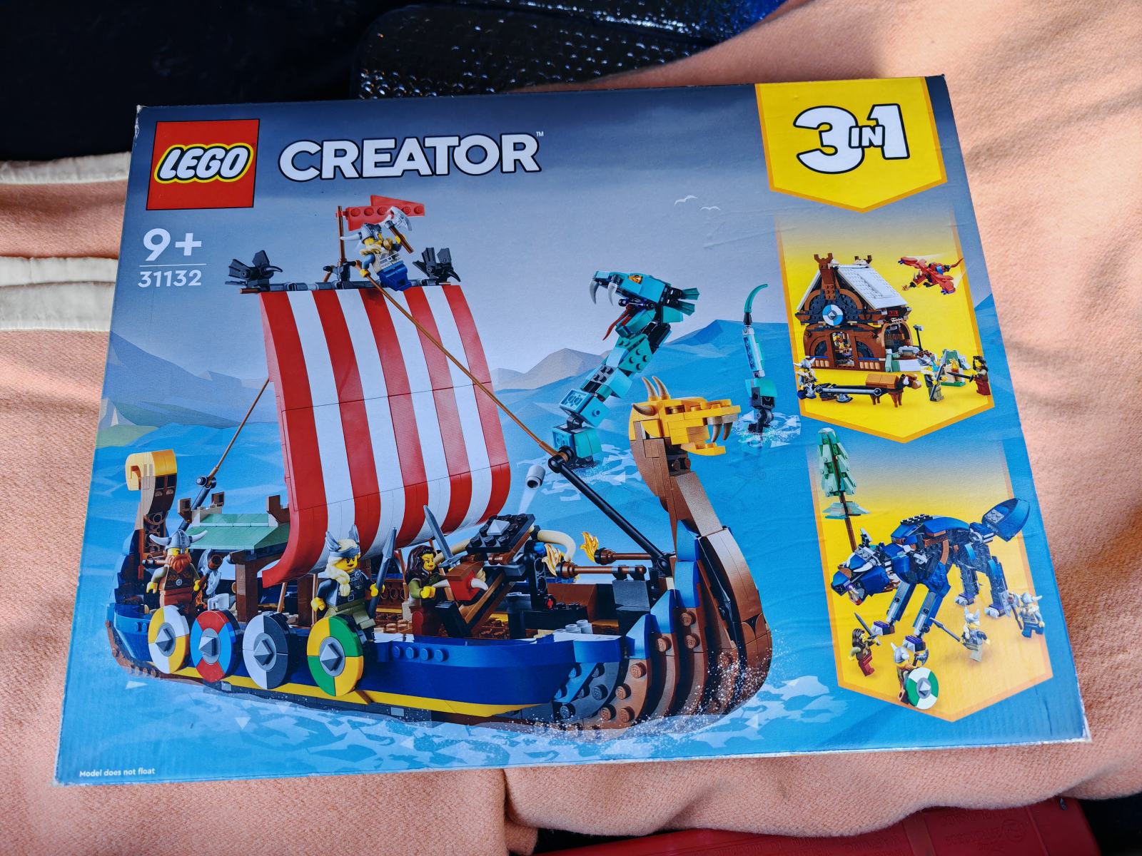 Lego Creator 31132 Viking Ship and the Midgard Serpent