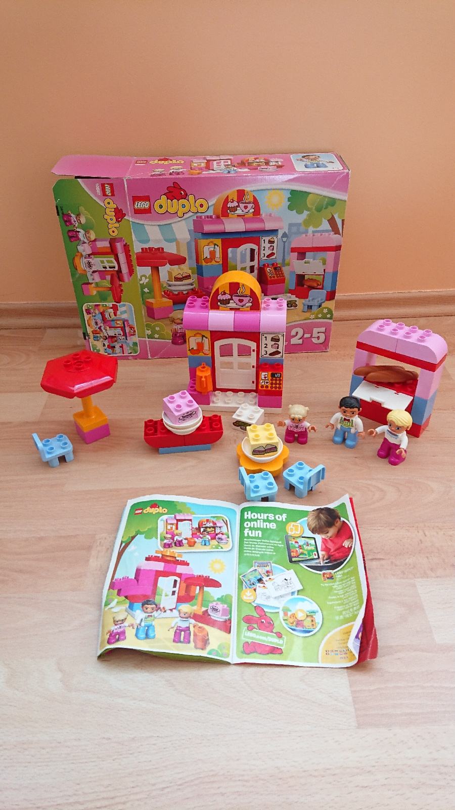 Lego duplo 10587 gradski kafić kocke