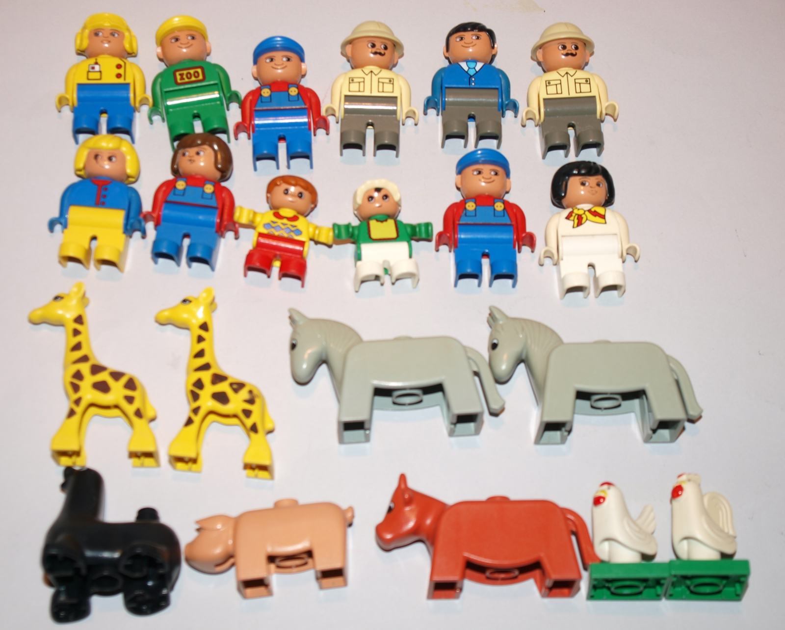 Lego Duplo ljudi i životinje