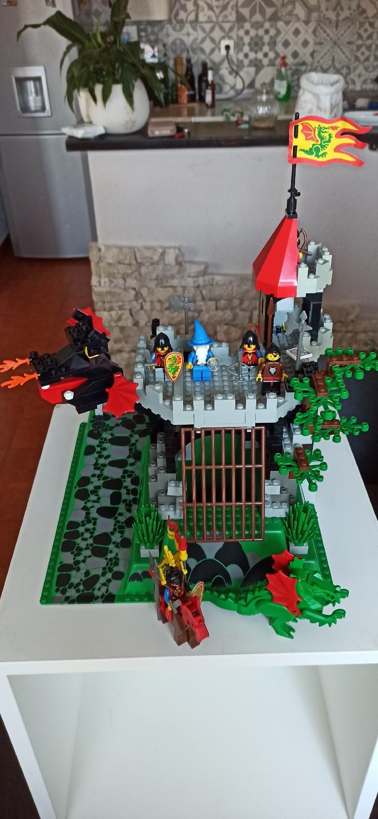 Lego fire breathing fortress
