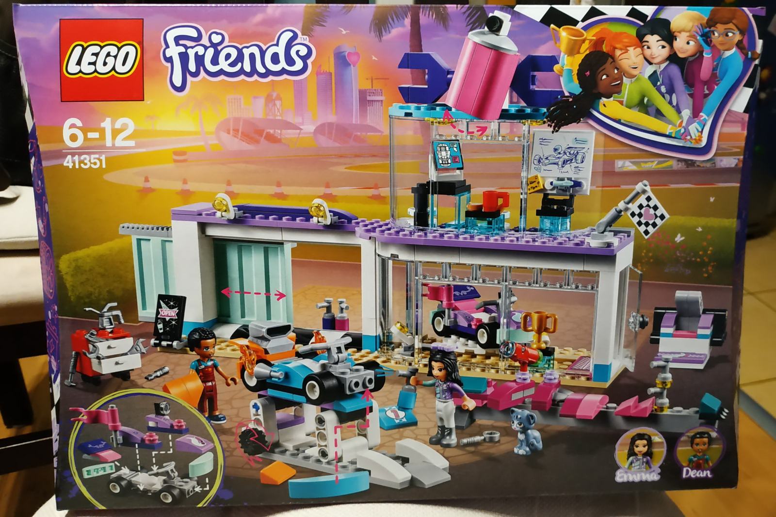 LEGO Friends 41351-Creative Tuning Shop-NOVO