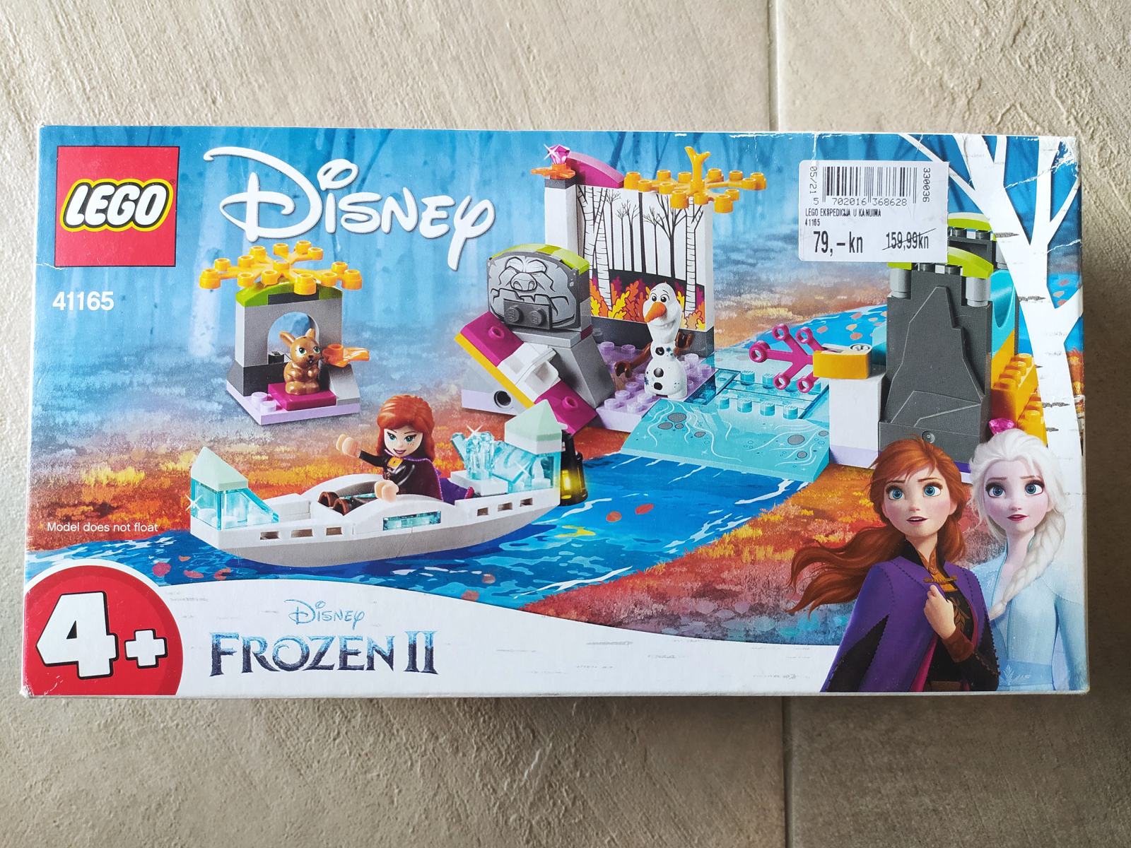 LEGO Frozen 2 Annas Canoe Expedition Set 41165