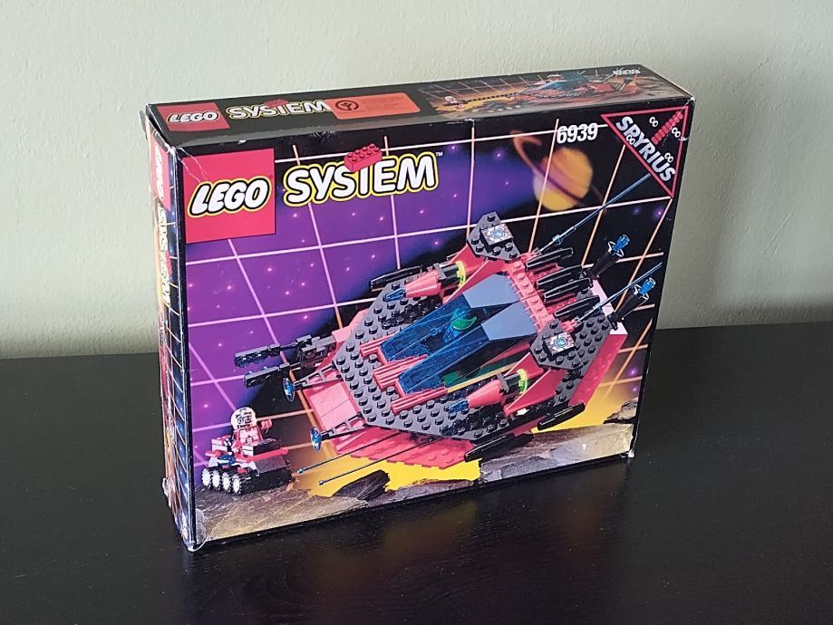 Lego kocke, set 6939 - Saucer Centurion, svemirska tema, godina 1994